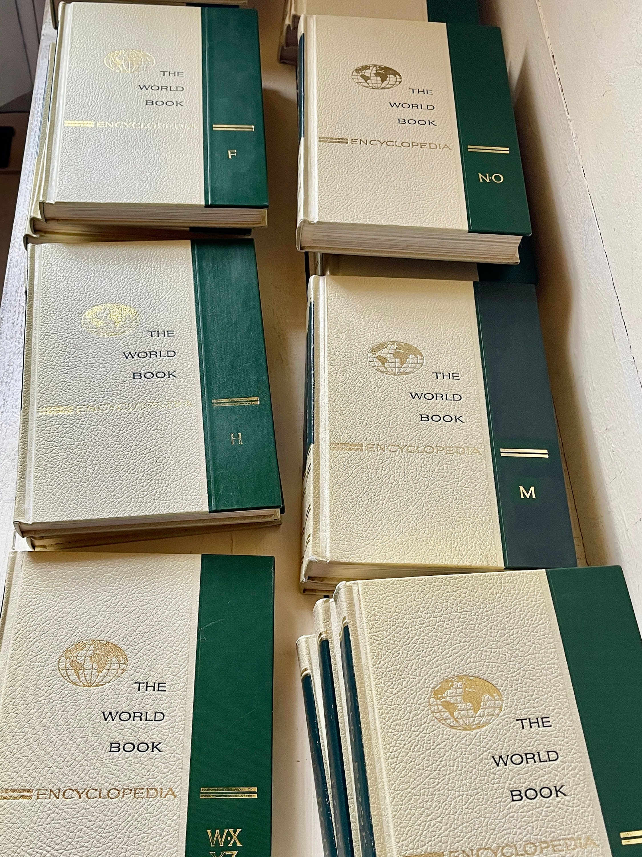 1968 World Book Encyclopedia 20 Books In All Collectible | Etsy