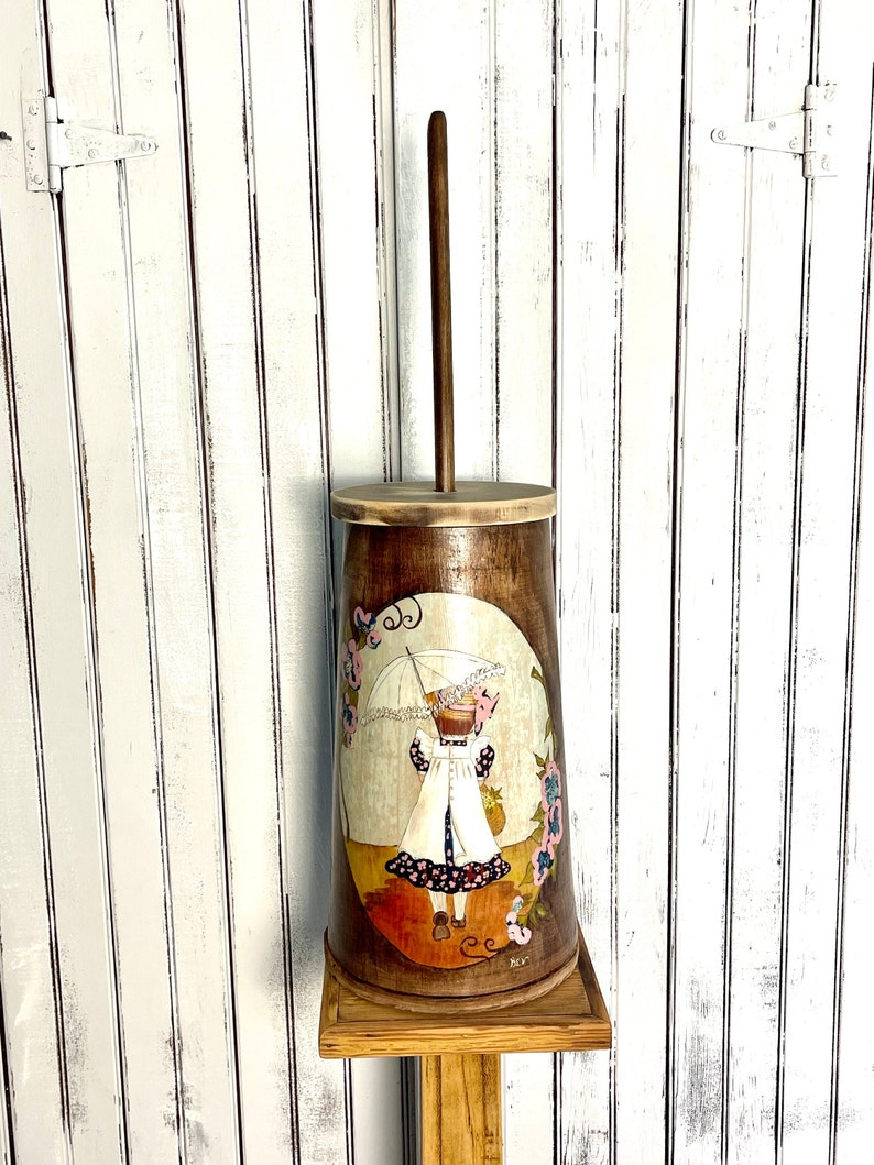 32 Inch Tall Butter Churn, Standing Butter Churn, Rustic, Country ...
