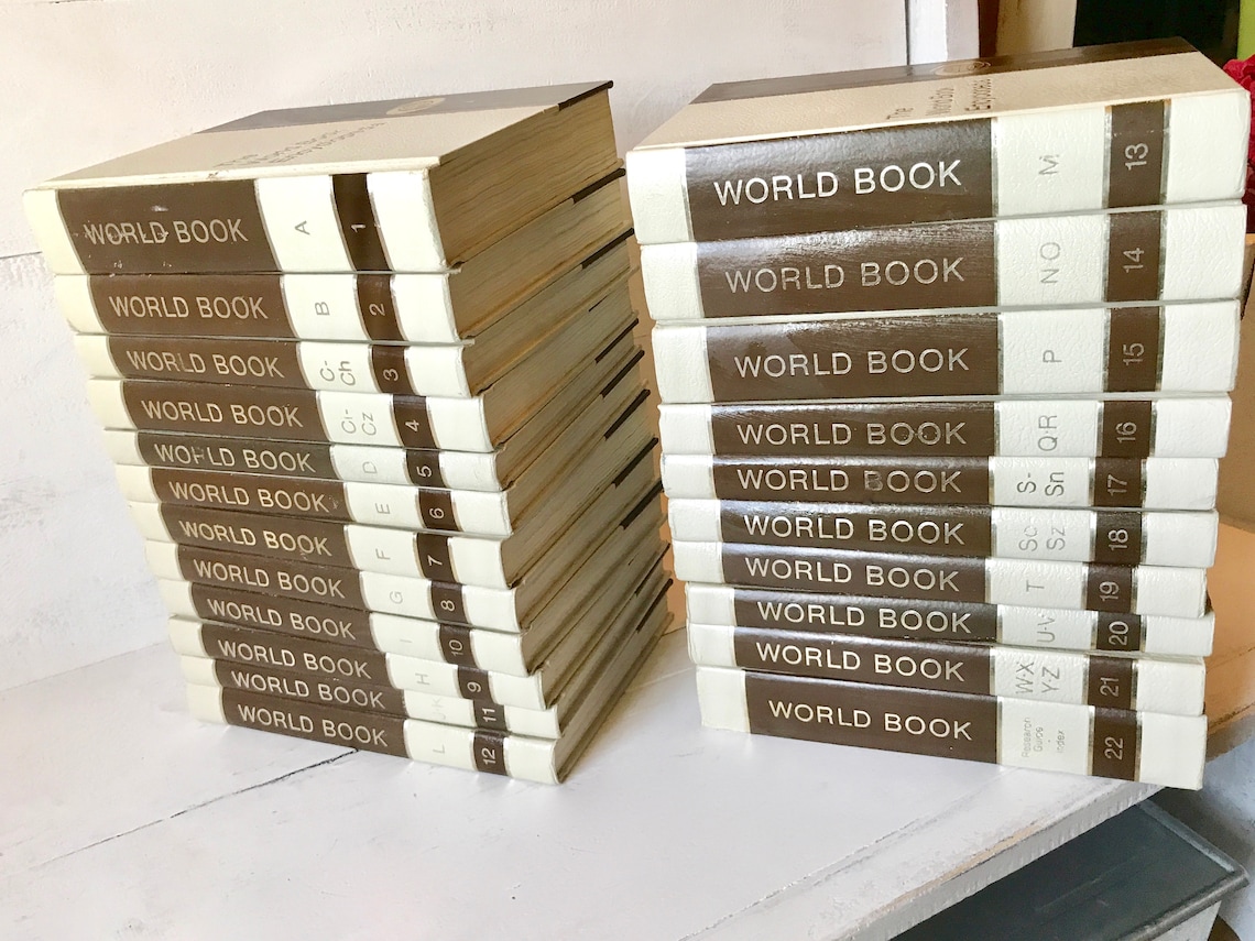 1973 World Book Encyclopedia A-Z Books Field Enterprises - Etsy