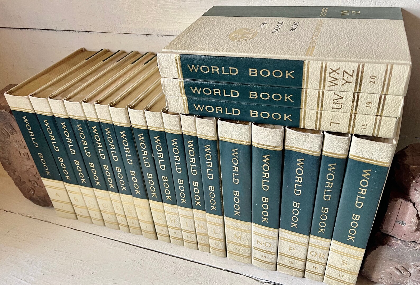 1968 World Book Encyclopedia 20 Books In All Collectible | Etsy