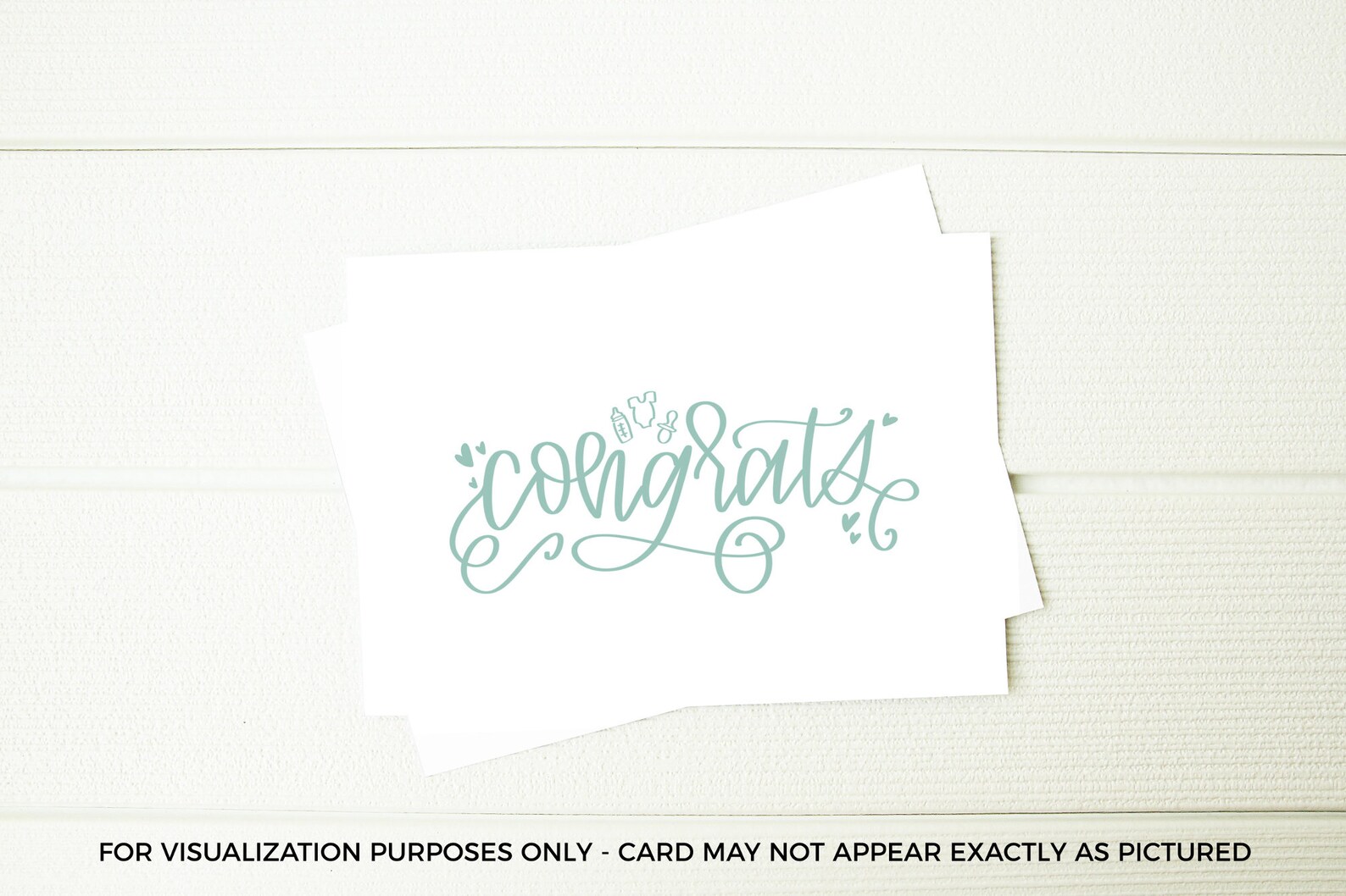 New Baby Congratulations Card Printable, Baby Shower Digital Download ...