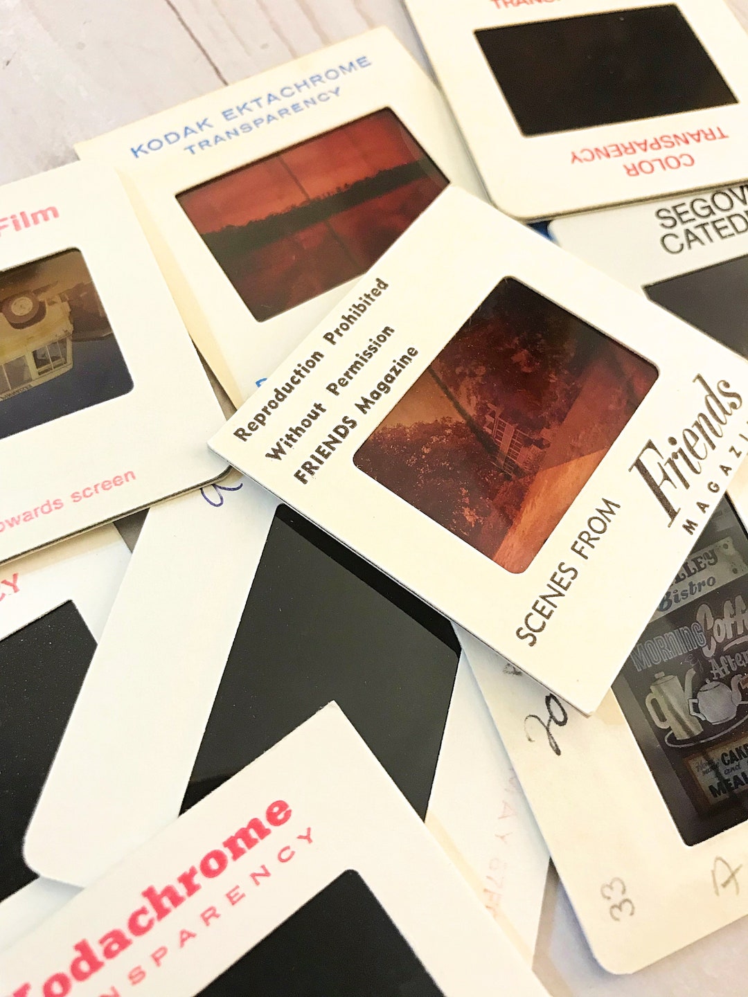 25 Vintage Photo Slides - Etsy