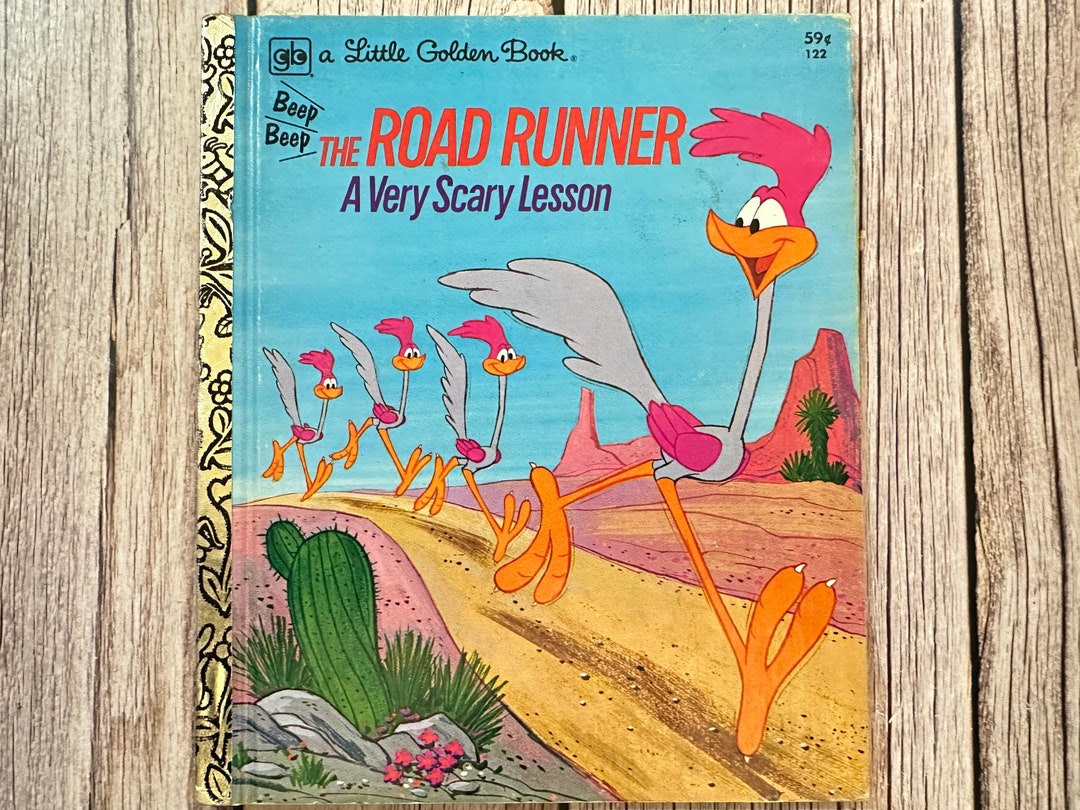 The Road Runner, A Very Scary Lesson. A Little Golden Book. Vintage ...