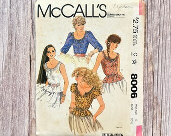 Mccall's 8006 Sewing Pattern vintage UNCUT - Etsy