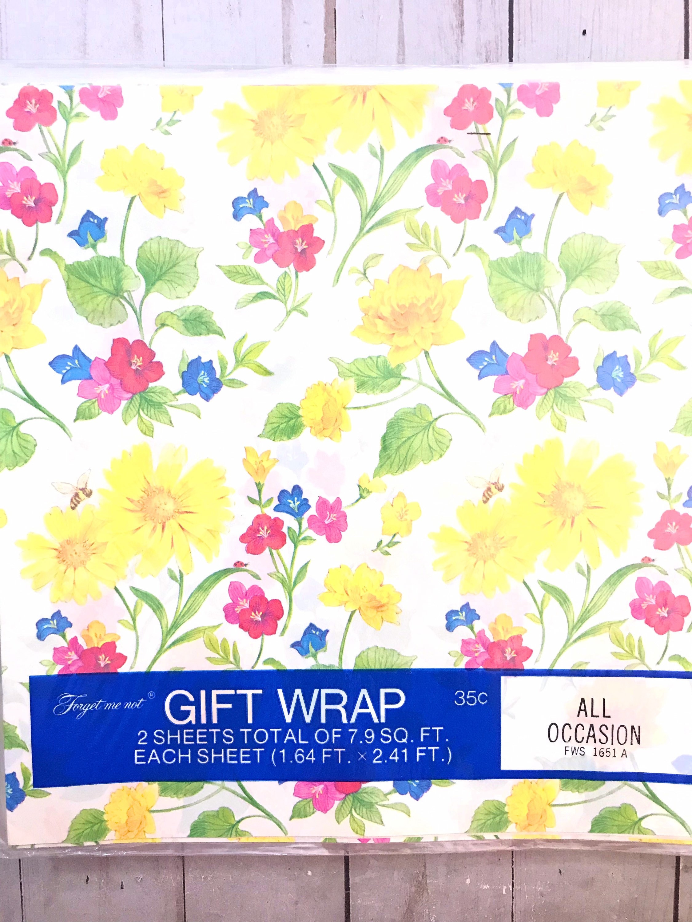 Vintage Wrapping Paper. Floral Wrapping Paper. All Occasion - Etsy ...
