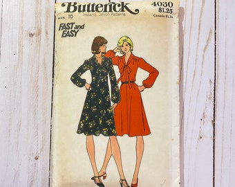 Butterick Pattern 3142, Vintage Sewing Pattern. Vintage Dress. Vintage ...