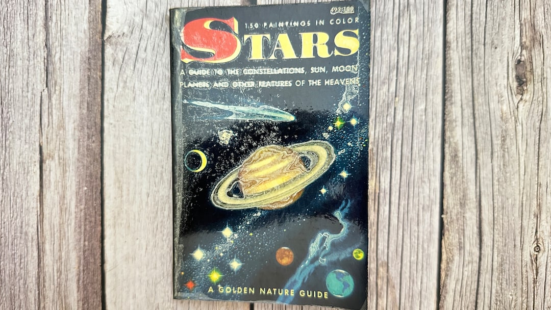 A Golden Nature Guide Book. Stars. A Guide to the Constellations, Sun ...