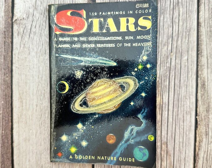 A Golden Nature Guide Book. Stars. A Guide to the Constellations, Sun ...