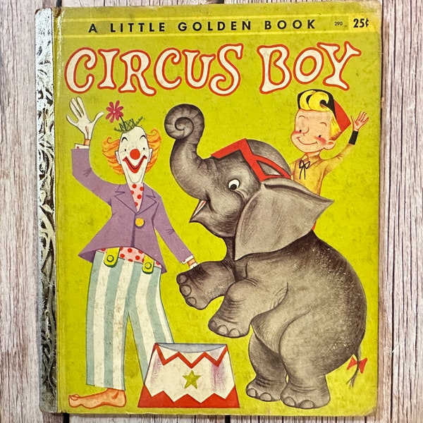 Circus Book - Etsy