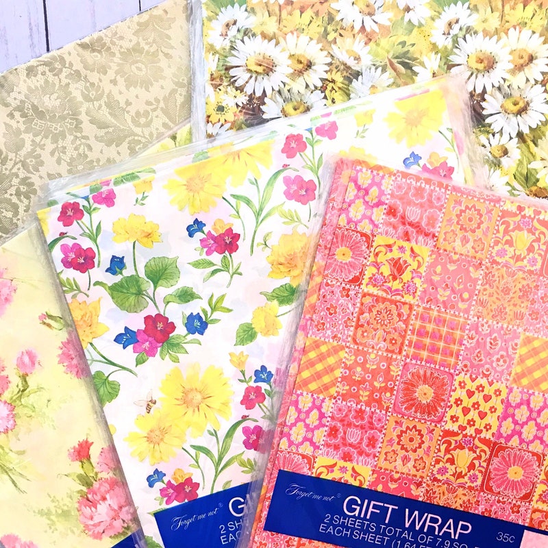 Spring Floral Paper - Etsy