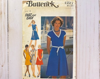 Butterick Sewing Pattern 4935. Vintage Dress or Jumper Pattern. - Etsy