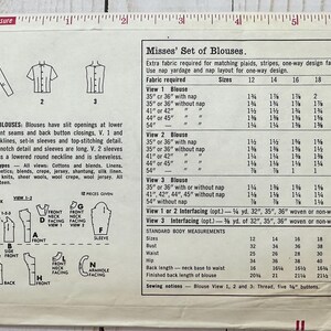 Simplicity Sewing Pattern 4523. Vintage Blouse. - Etsy