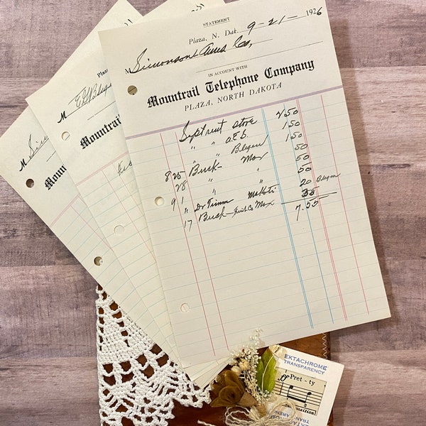 Antique Accounting Ledgers - Etsy