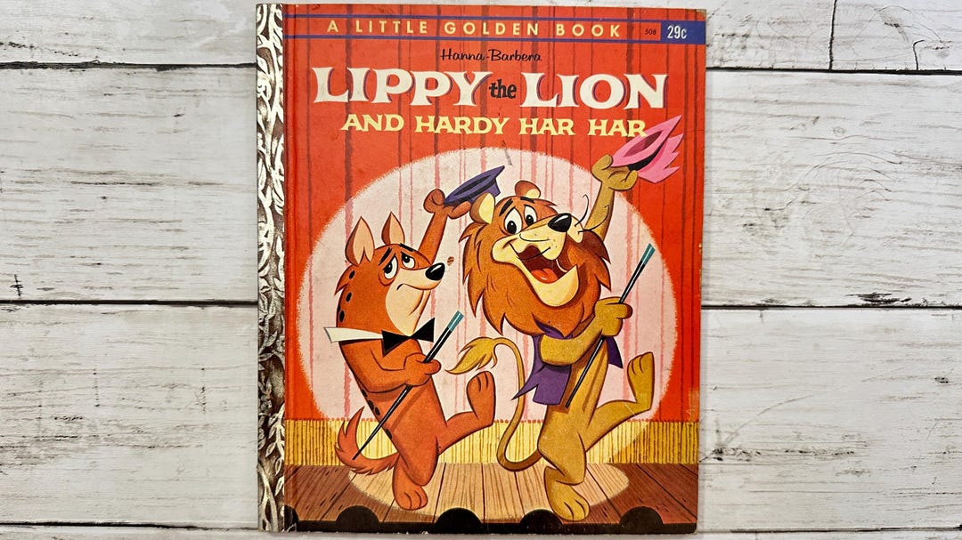 Lippy the Lion and Hardy Har Har - A Little Golden Book - First Edition ...