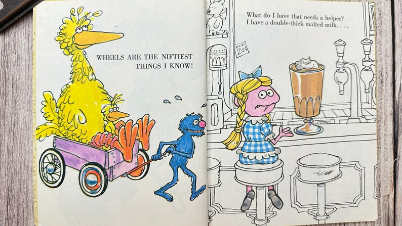 Vintage Sesame Street, the Together Book - Little Golden Book (1971) - Etsy