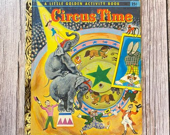Circus Activity Book - Etsy