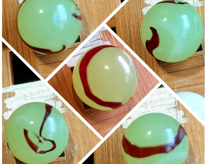 Lemonade Oxblood Very Rare Hard to Find Marble Old Vintage Collectible ...