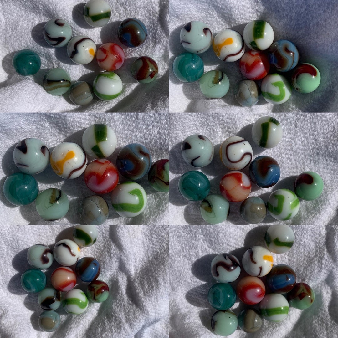 10 Marbles Old New Rare Htf Common Many Makers - Etsy