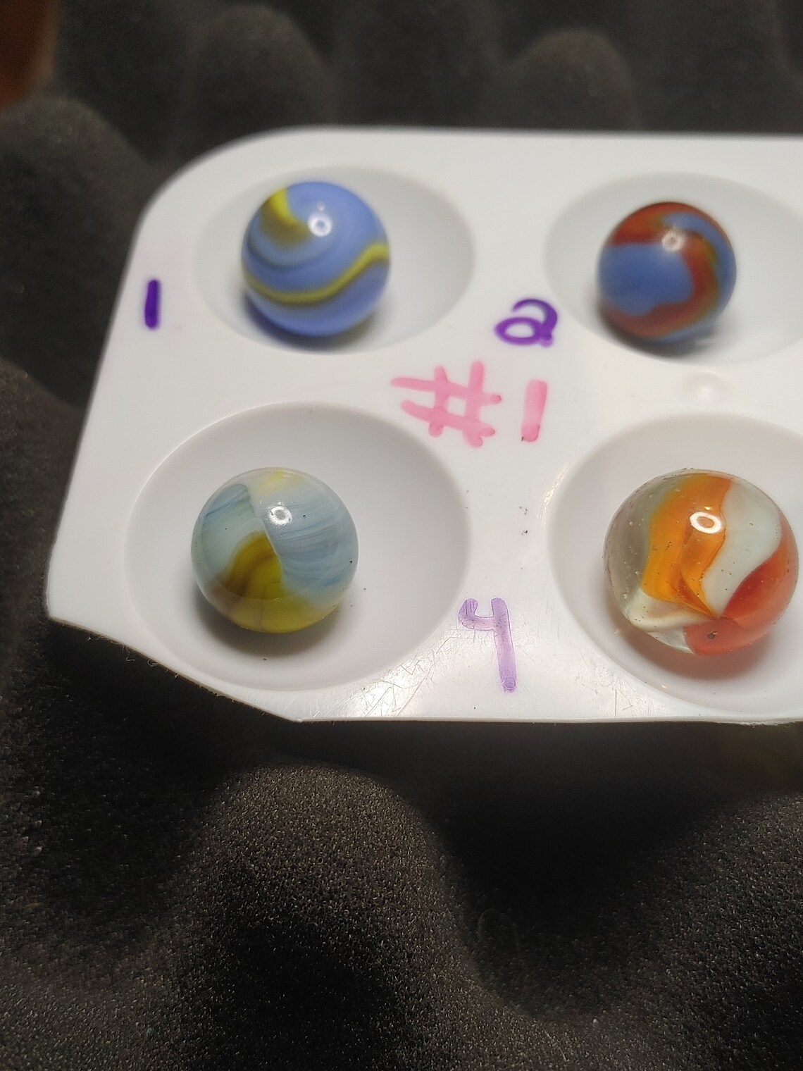 CAC Akro Peltier Old Marble PICK ONE Message Pick or - Etsy