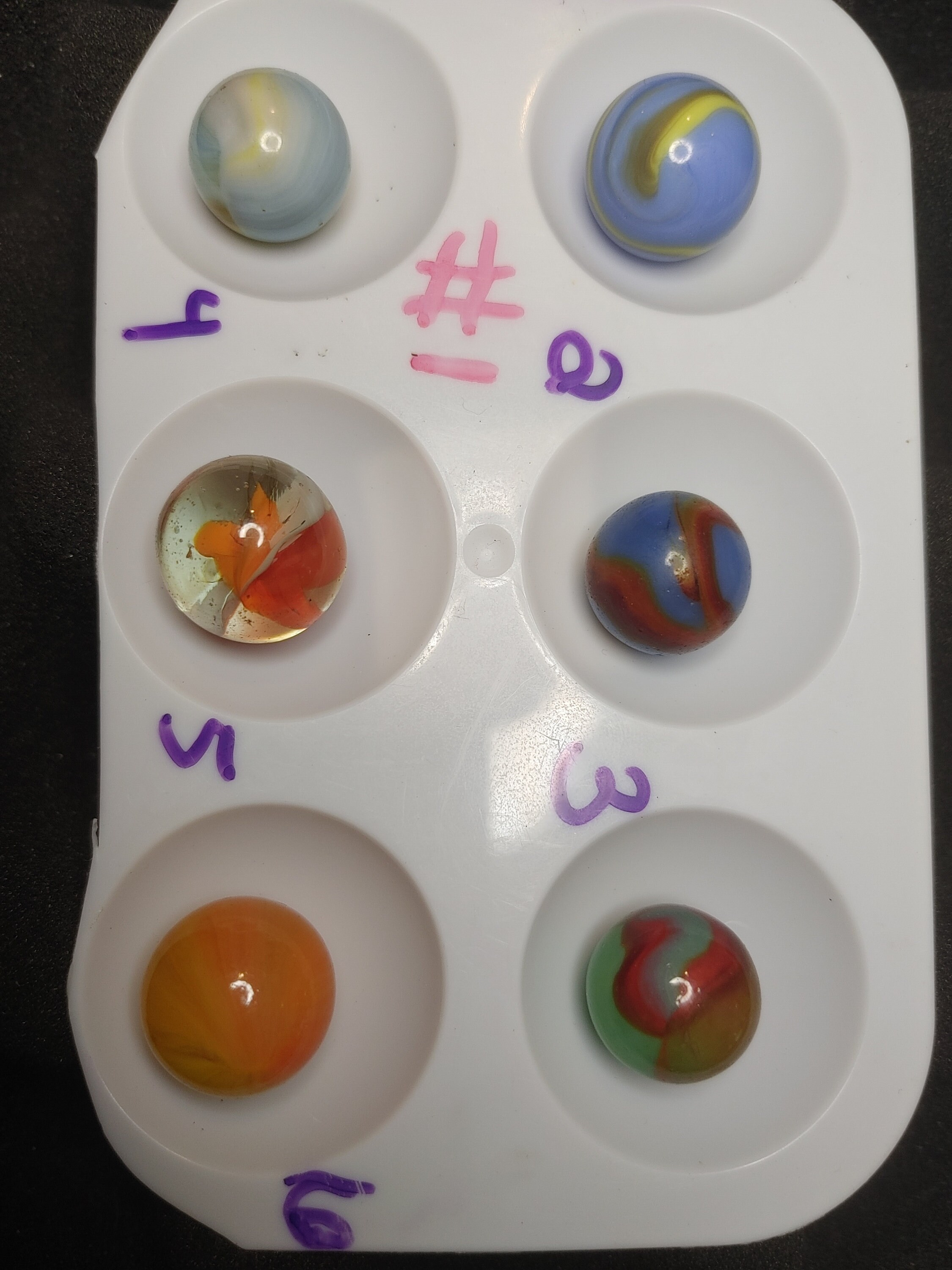 CAC Akro Peltier Old Marble PICK ONE Message Pick or - Etsy