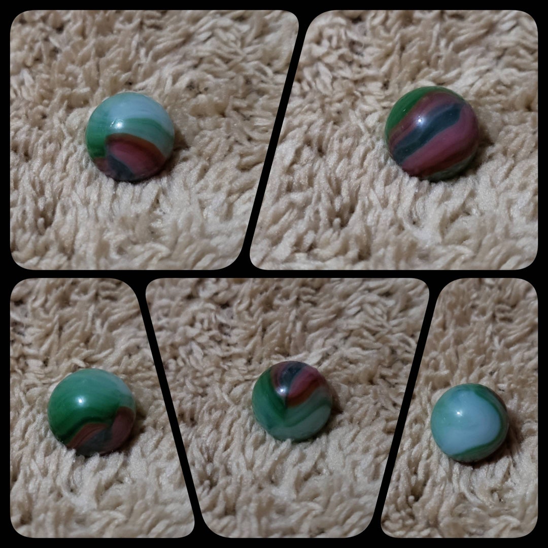 Mainly Green Multi Colored Marble - Etsy