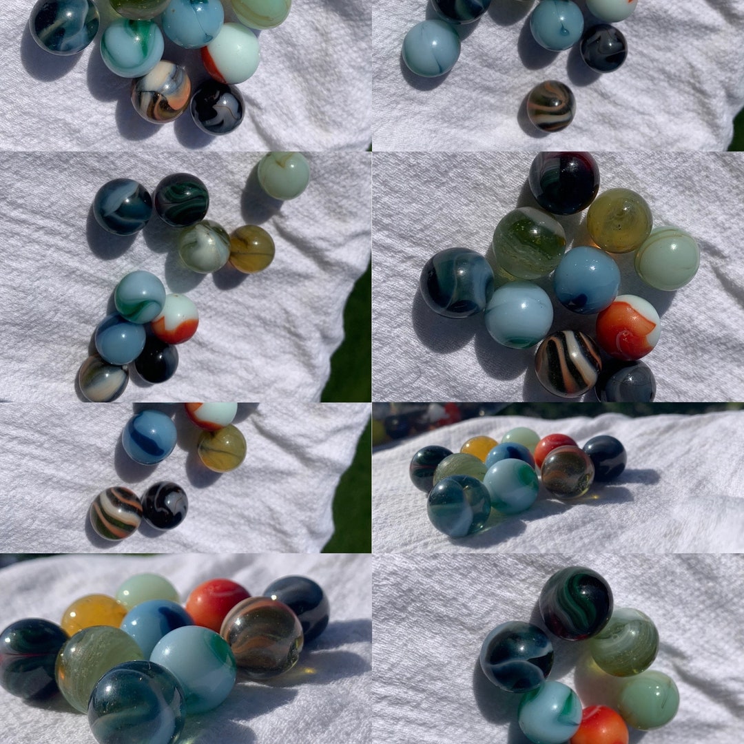 10 Marbles Old New Rare Htf Common Many Makers - Etsy