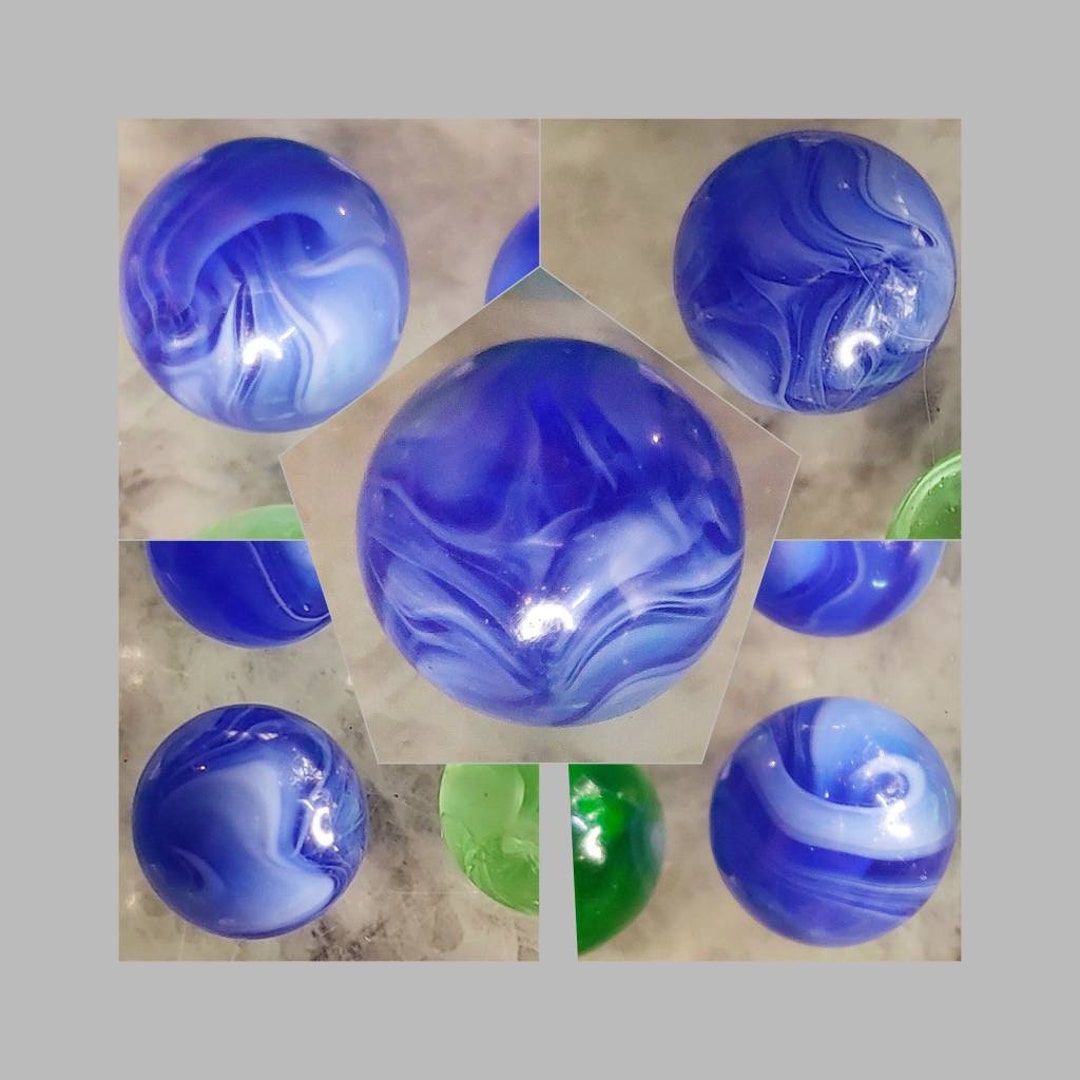 Vintage Old Marble CAC Acro Peltier Vitro Ravenswood Alley or Heaton ...