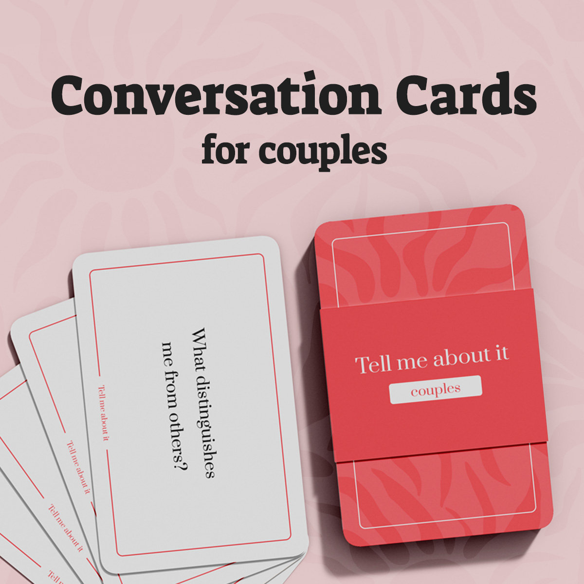50 Conversation Cards Couples Communication Cards Date Cards Therapy ...