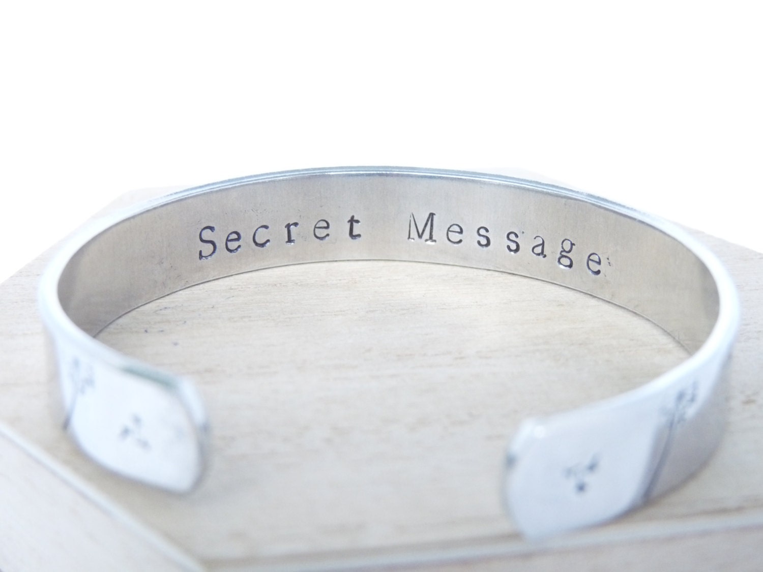 SECRET MESSAGE Inside LOOK Personalised Bracelet Jewellery | Etsy