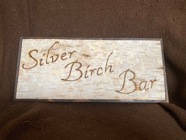 Birch Sign - Etsy