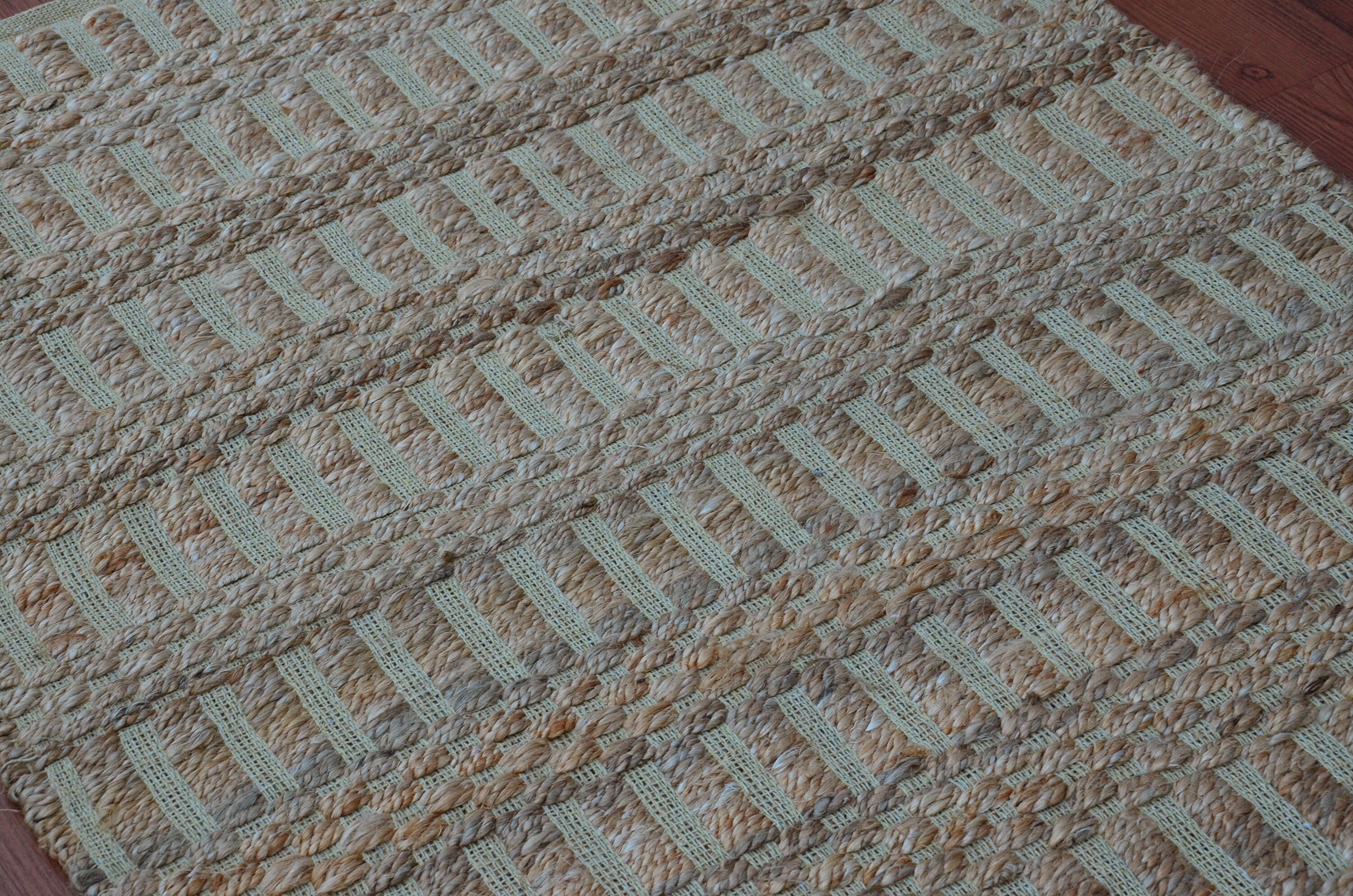 Handwoven Jute Area Rug 3x5 Rug Area Rug Natural Fiber Rug | Etsy