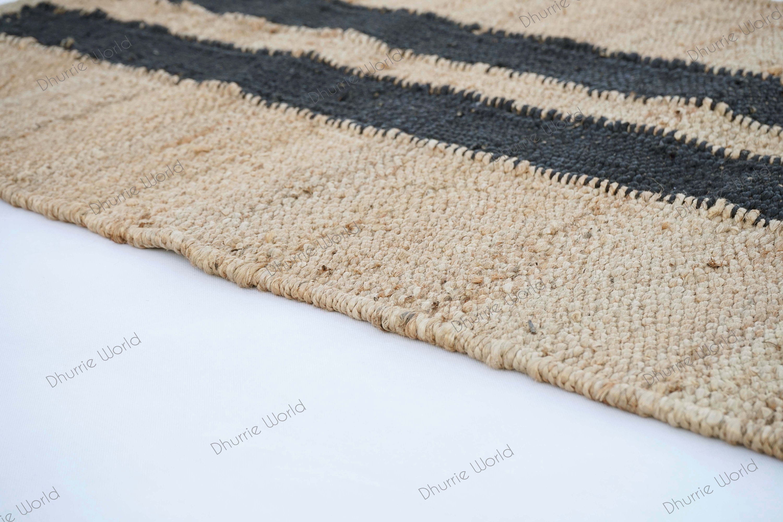 Jute Hallway Runner Boho Natural Jute Runner Rug Bohemian | Etsy