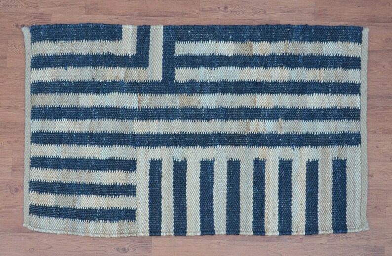 Handwoven Jute Area Rug 3x5 Rug Area Rug Natural Fiber Rug | Etsy