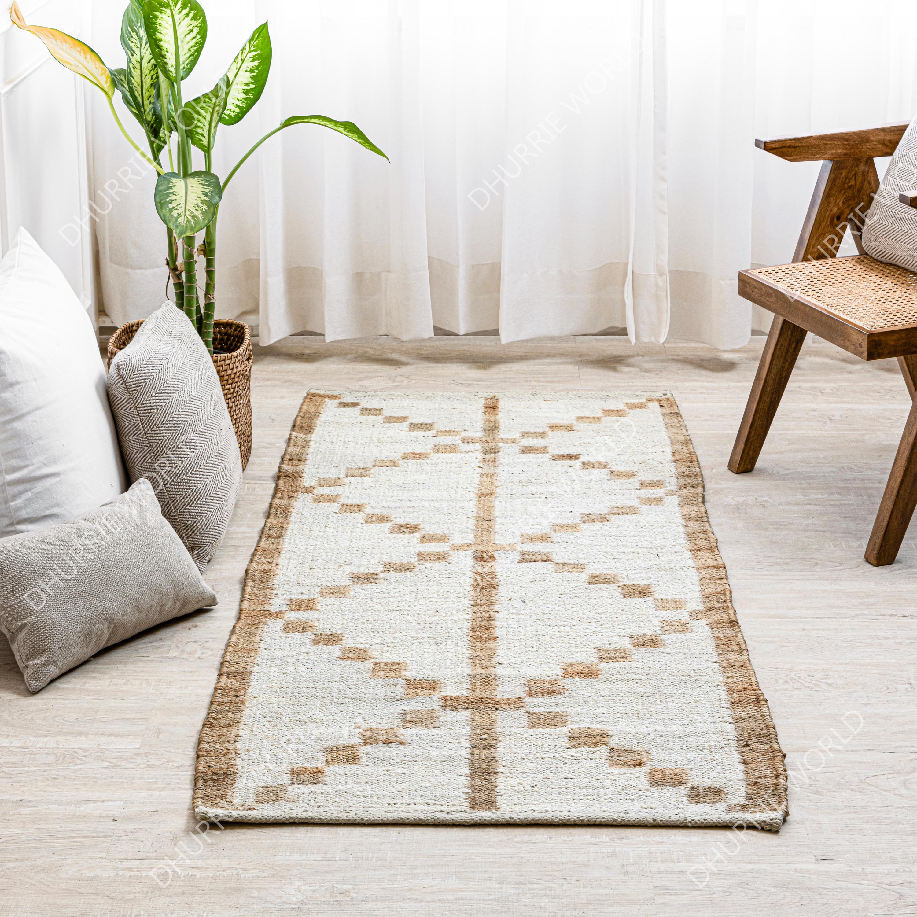 Bohemian Jute Rug, Natural Jute Rug, Custom Rug, Moroccan Rug, Boho ...