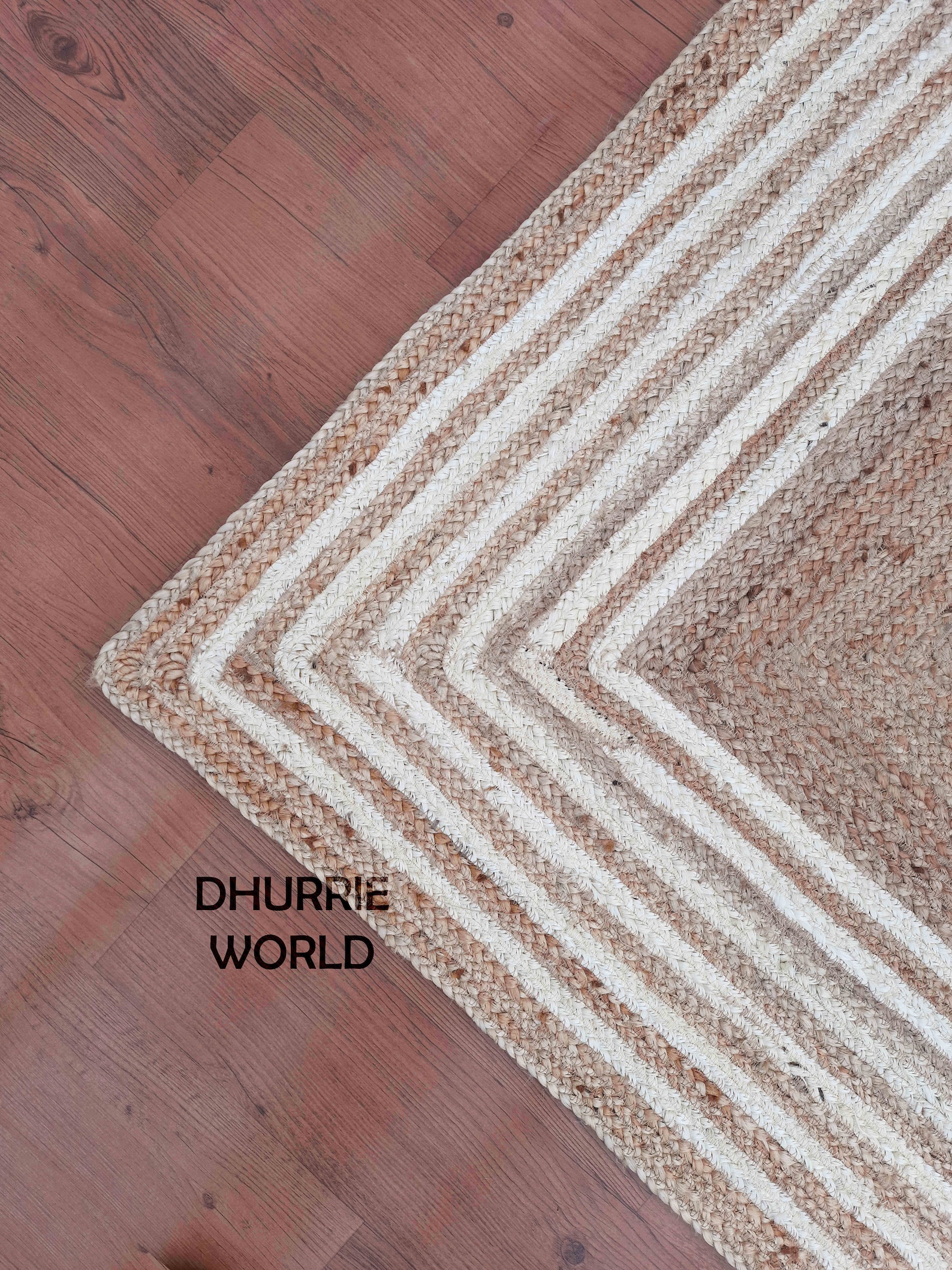 8x10 9x12 Natural Jute Braided Rug Off White Jute Area Rug | Etsy