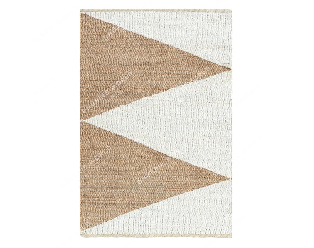 Natural Jute Rug, Boho Jute Rug, Bohemian Rug, Textured Area Rug ...