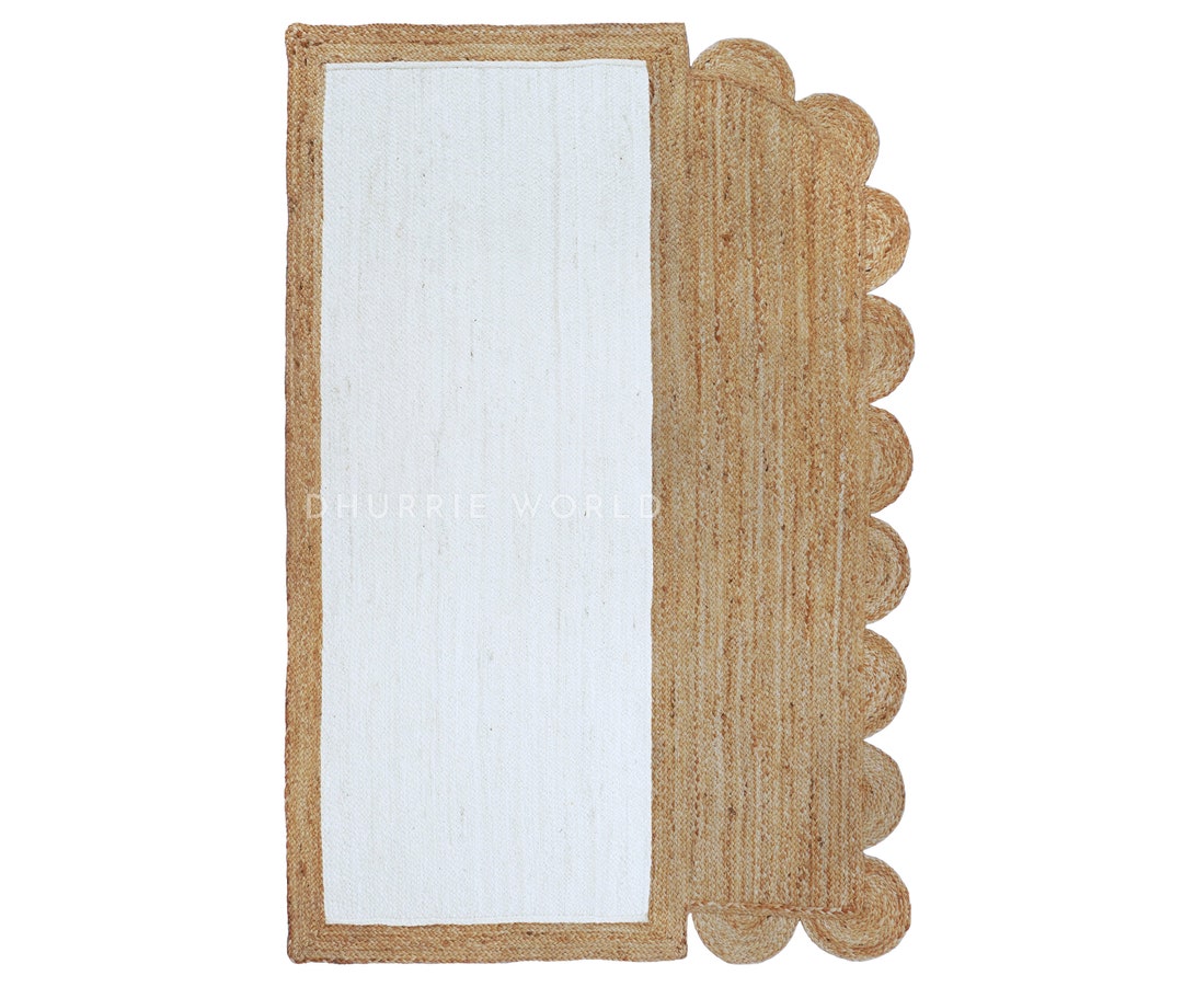 Shaped Jute Rug, Natural Jute Rug, Jute Area Rug, Bohemian Jute Rug ...