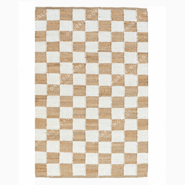 Checkered Rug - Etsy