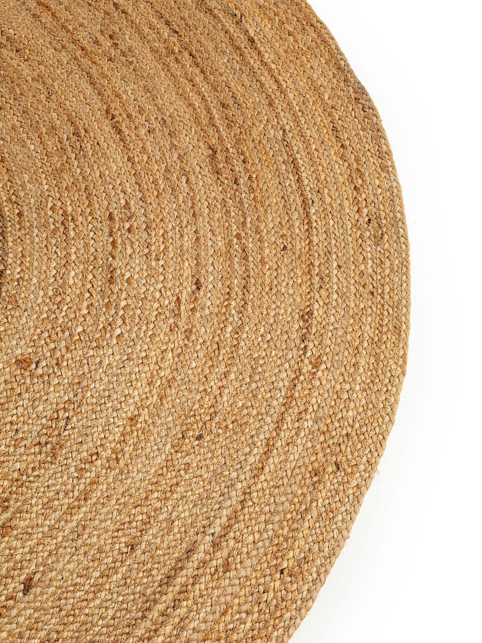 4x4, 5x5, 6x6, 7x7, 8x8 Natural Jute Round Rug, Eco Friendly Rug ...
