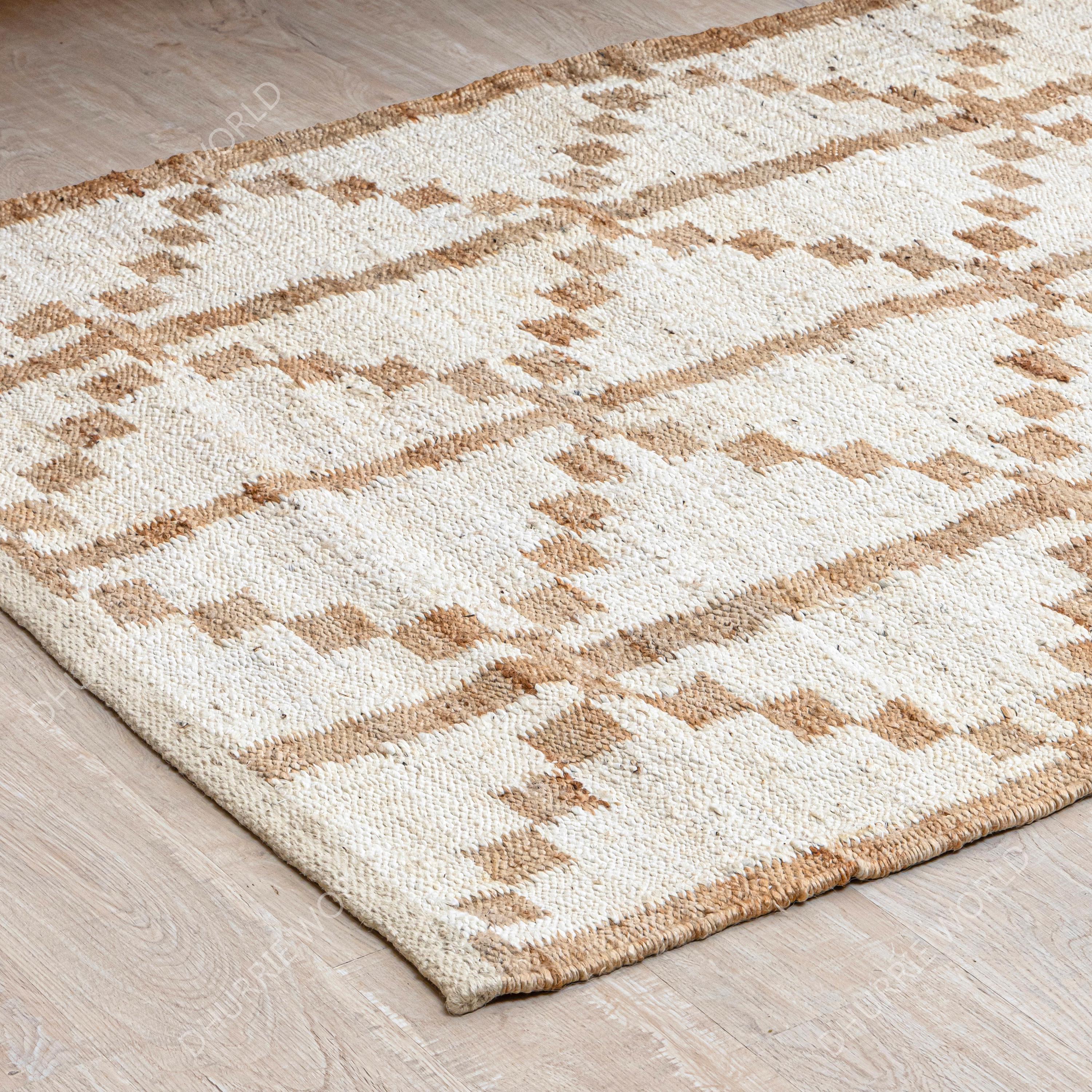Bohemian Jute Rug, Natural Jute Rug, Custom Rug, Moroccan Rug, Boho ...