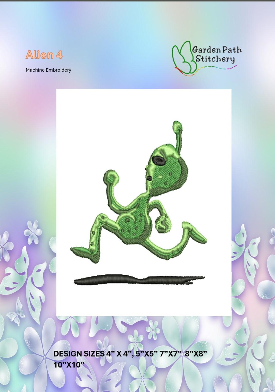 Aliens 4 Machine Embroidery Cute Comical - Etsy