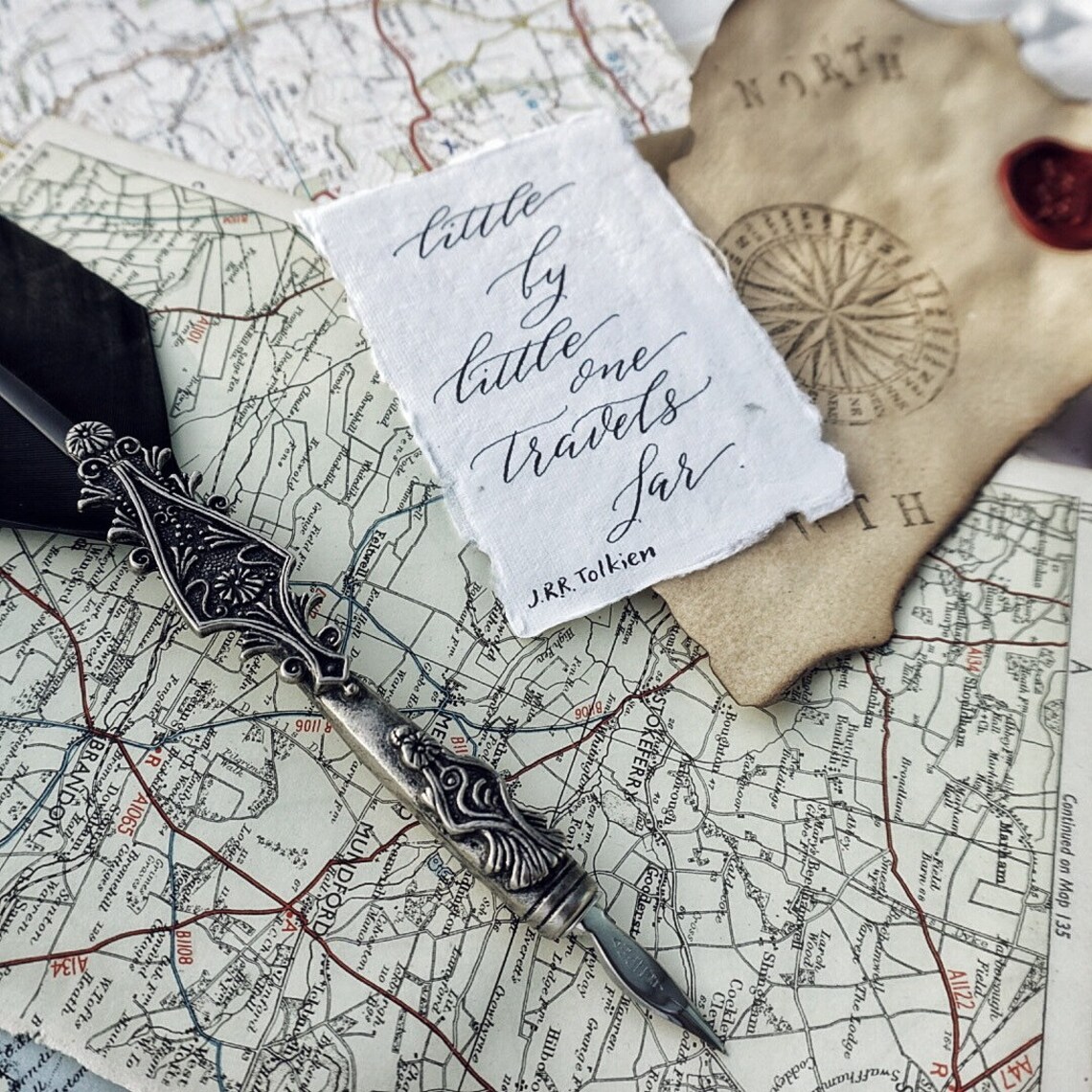 Custom Calligraphy on Artisan Paper for Wall Art Poem - Etsy