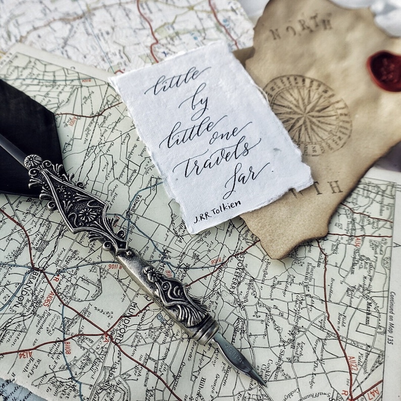 Custom Calligraphy on Artisan Paper for Wall Art Poem - Etsy