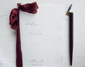 Handwriting on Ribbon - Etsy