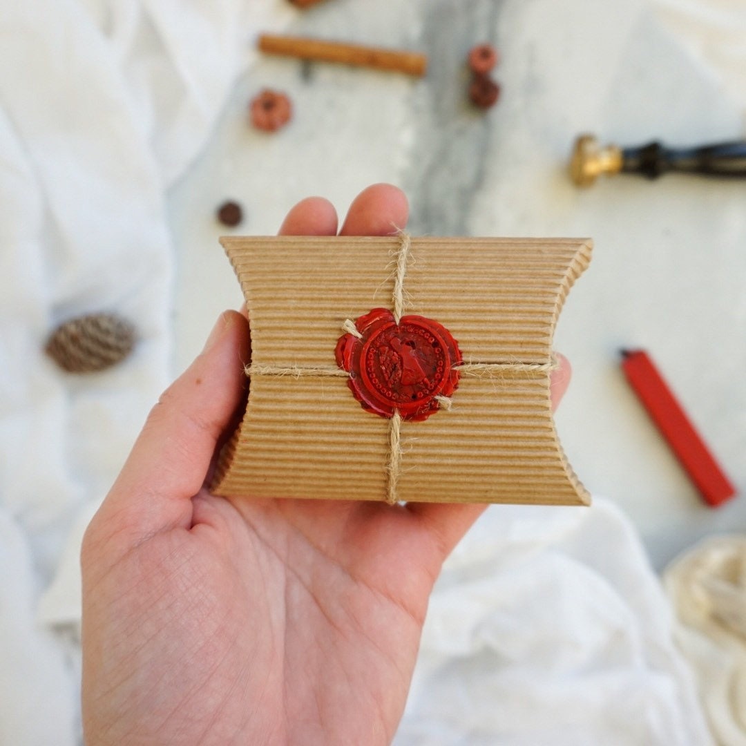 Tiny Scroll in A Tiny Bottle in A Gift Box With Hay and Wax Seal ...
