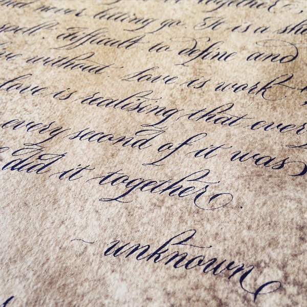 Medieval Calligraphy Custom - Etsy