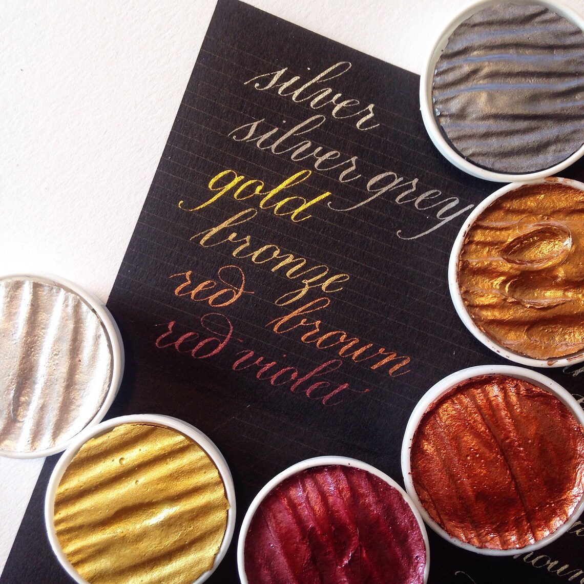 Iridescent Ink Custom Calligraphy for Wedding Vows - Etsy UK