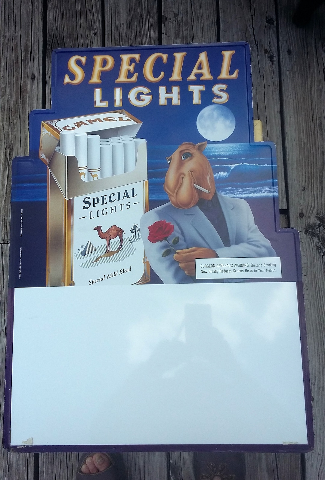 Vintage Camel Cigarettes Metal Sign, Camel Joe Store Signage, Joe Camel ...