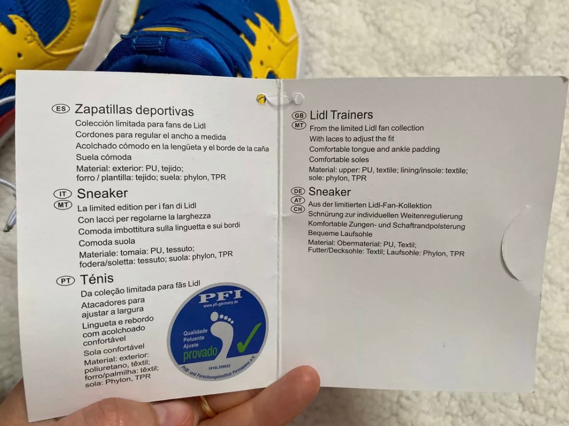 LIDL Limited Edition 2020 Sneakers/ Trainers EU37 / UK4 - Etsy