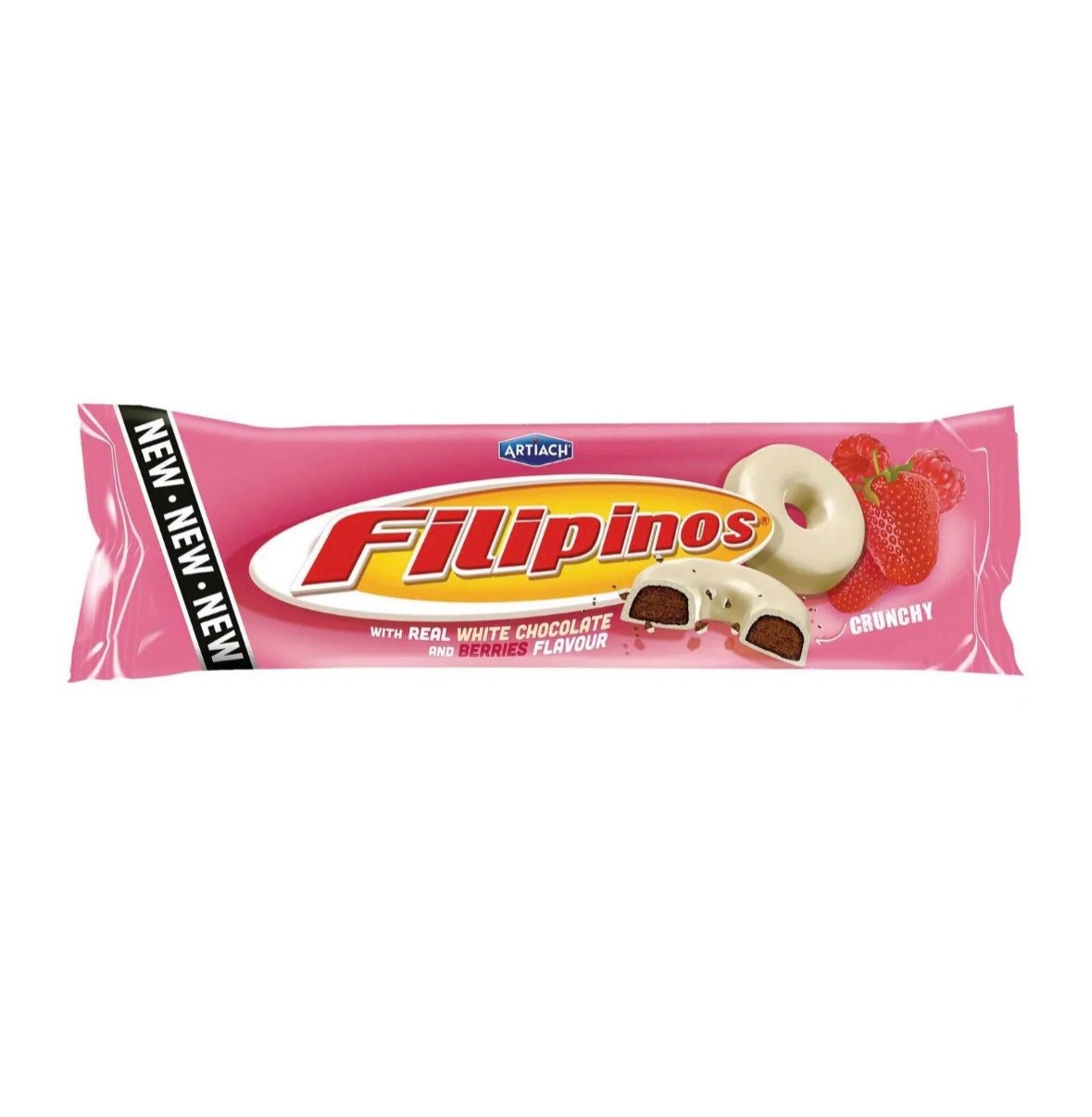 1x FILIPINOS Chocolate Ring Cookies Frosting Biscuit (128g) - Etsy